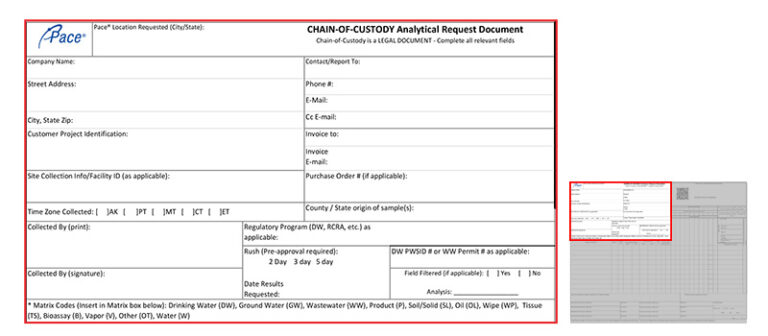 Instructions - General – Pace Analytical
