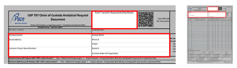 Instructions – USP 797 – Pace Analytical